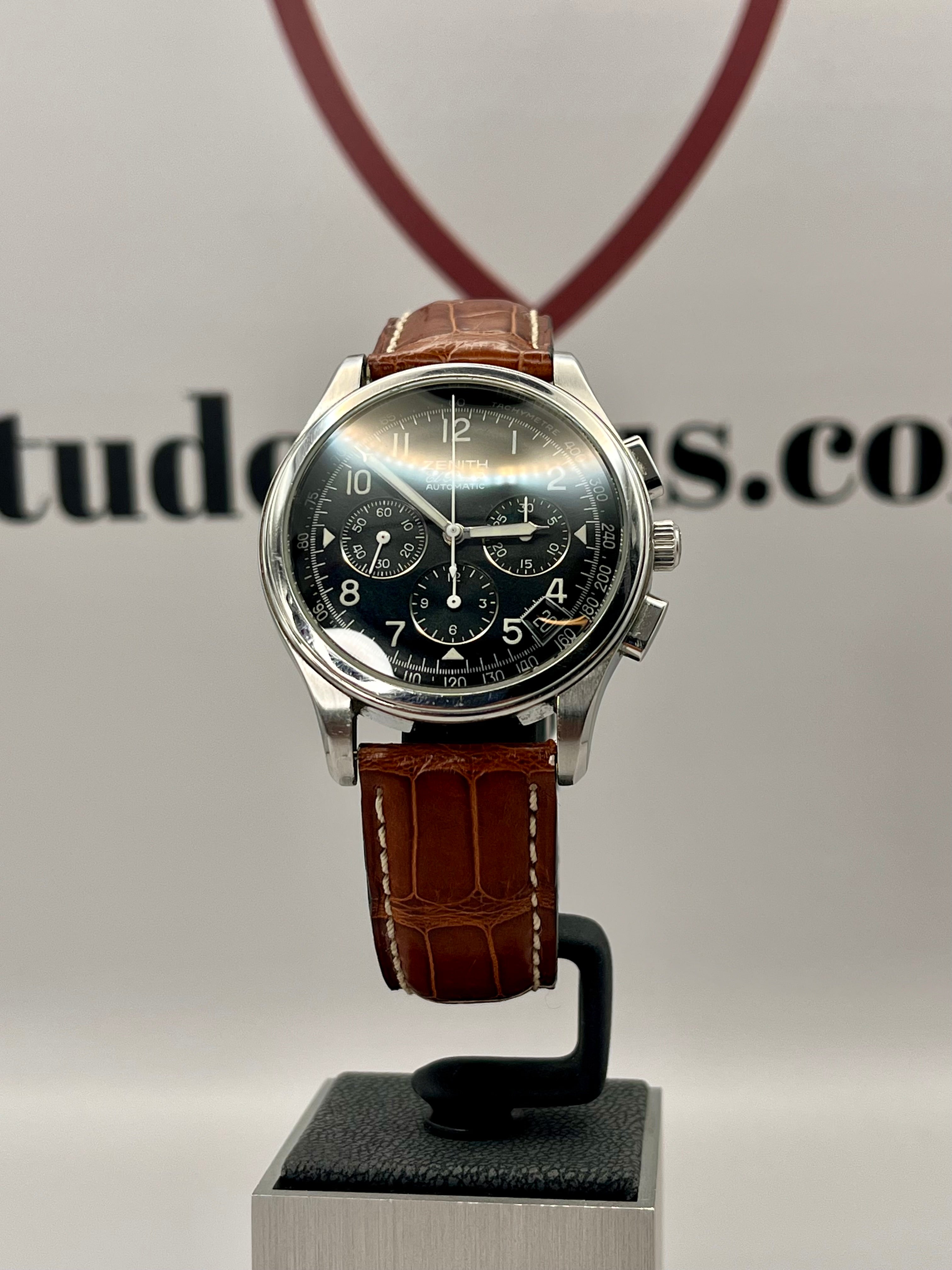 ZENITH El Primero 38mm Chrono - ref 01.0500.400 - Full Set – tudorsrus